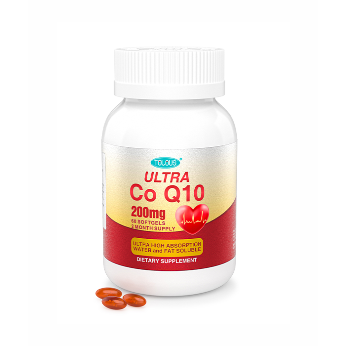Coenzyme Q10 200mg 120 Capsules - TOLOUS